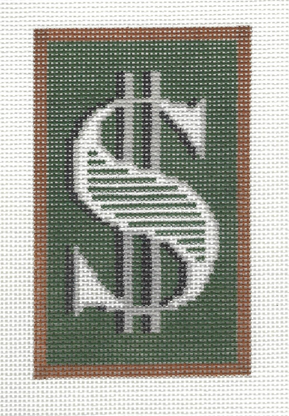 Dollar Sign-Rectangle – Village Needleworks